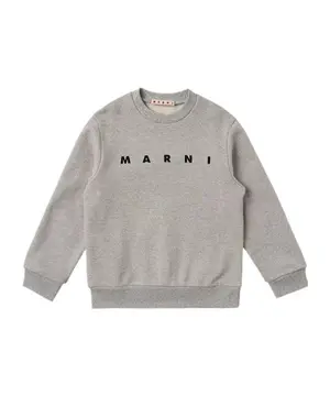 Marni Crewneck Logo Sweatshirt - Gray