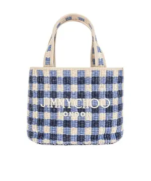 JIMMY CHOO Beach Tote Bag - Blue