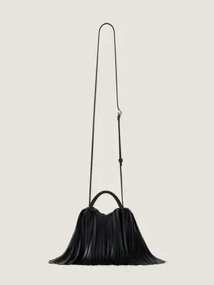 Givenchy Leather Fringe Tote Bag - Black