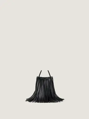 Givenchy Leather Fringe Tote Bag - Black