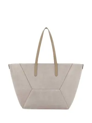 Brunello Cucinelli Panelled Tote Bag