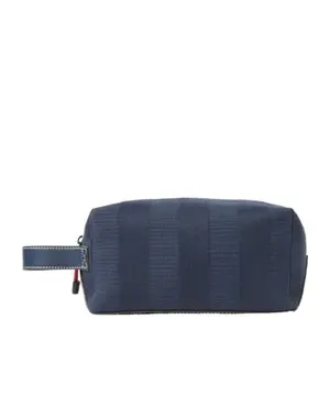 Fendi Lui Striped Toiletry Bag - Blue