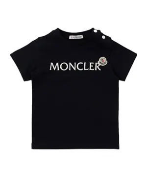 Moncler Logo Cotton Jersey T-shirt
