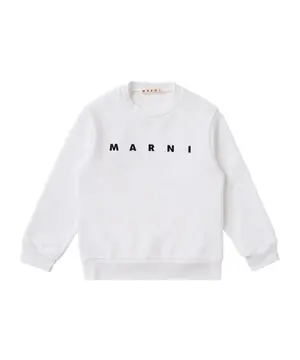 Marni Cotton Sweatshirt - White