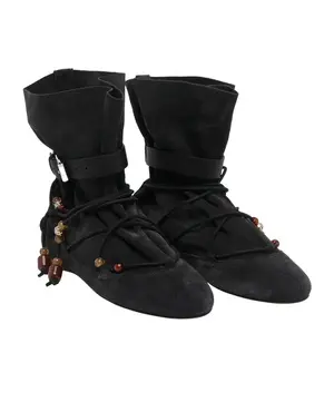 Isabel Marant Étoile Letiz Buckle-detailed Lace-up Ankle Boots - Black