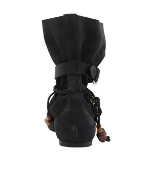 Isabel Marant Étoile Letiz Buckle-detailed Lace-up Ankle Boots - Black