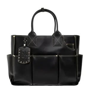 Ganni Gold Tone Totes