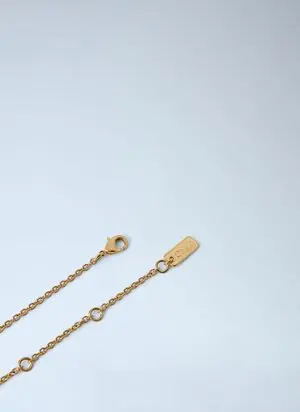 Chloé Bouquet Enamel Necklace - Pink