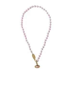 VIVIENNE WESTWOOD Simonetta Pearl Pendant Necklace - Multicolor