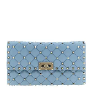 Valentino Garavani Studded Shoulder Bag - Blue