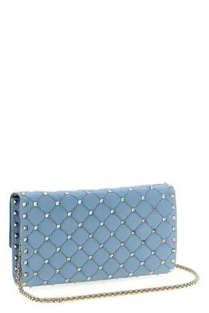 Valentino Garavani Studded Shoulder Bag - Blue
