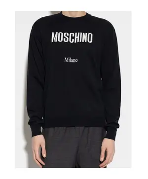 Moschino Intarsia Knitted Sweater