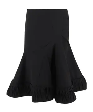 Dries Van Noten Flared Midi Skirt