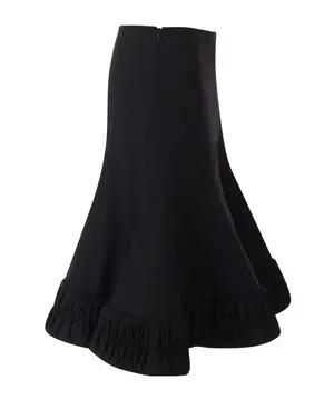 Dries Van Noten Flared Midi Skirt
