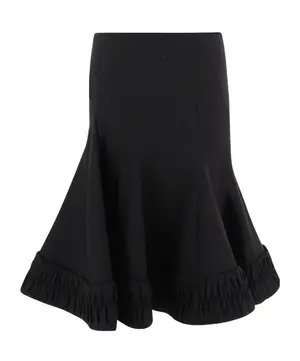 Dries Van Noten Flared Midi Skirt