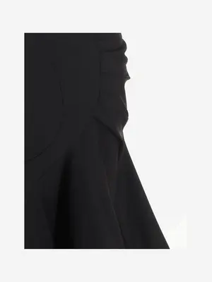 Dries Van Noten Flared Midi Skirt