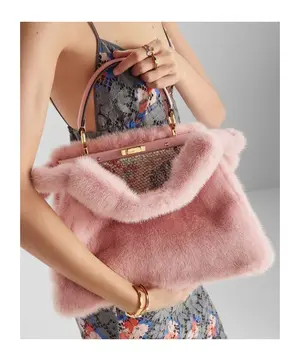 Fendi Peekaboo Iseeu Medium Bag - Pink