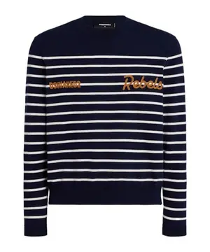 Dsquared2 Striped Sweaters For Men