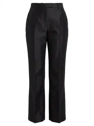 Gucci Fine Silk Faille Pants