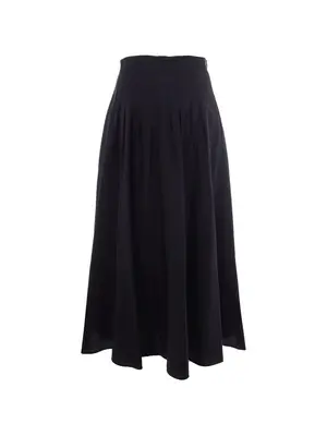 Max Mara Opera Pleated Maxi Skirt
