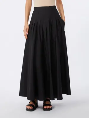 Max Mara Opera Pleated Maxi Skirt