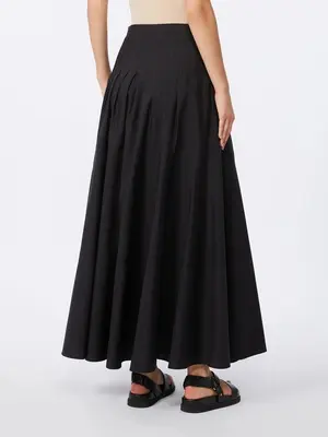 Max Mara Opera Pleated Maxi Skirt
