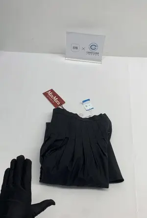 Max Mara Opera Pleated Maxi Skirt