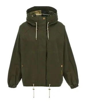 Barbour Hawkridge Showerproof Jacket With Drawstring Hem And Embroidered Logo