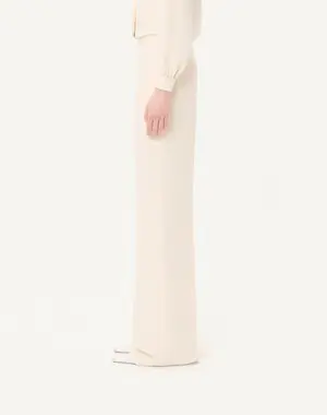 Valentino Garavani Crease Detailed Straight-leg Pants