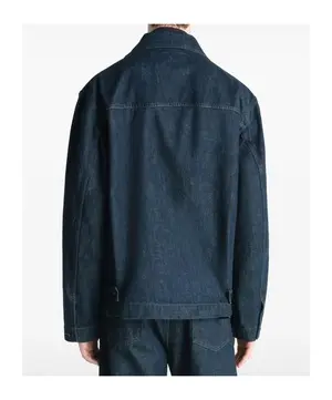 LEMAIRE Boxy Denim Long Sleeve Jacket