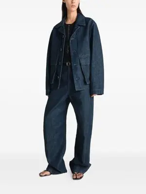 LEMAIRE Boxy Denim Long Sleeve Jacket