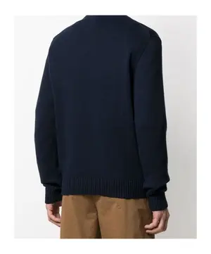 Polo Ralph Lauren Embroidered Logo Crew Neck Sweater - Black