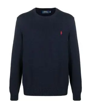 Polo Ralph Lauren Embroidered Crewneck Jumper - Black