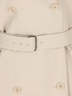 Max Mara Cacio Double-breasted Coat - Sand-colored