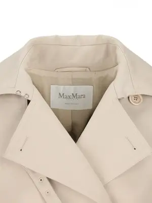 Max Mara Cacio Double-breasted Coat - Sand