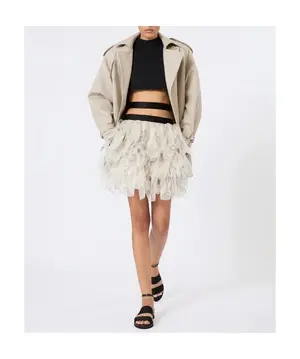 Max Mara Cacio Double-breasted Coat - Sand