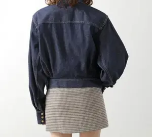 Celine Cotton Denim Shirt With Pleated Details - No