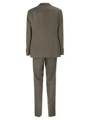Brunello Cucinelli Single-breasted Suit - Green