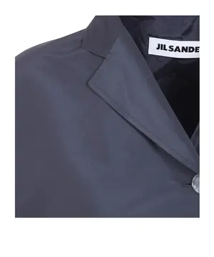 JIL SANDER Single-breasted Jacket - Gray