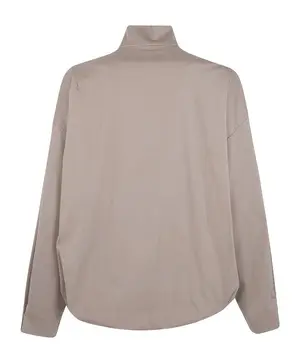 N.21 High-neck Zip-up Bomber Jacket