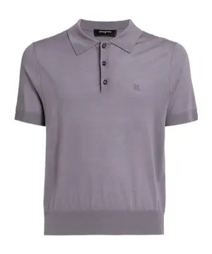 Dsquared2 Knit Polo - Gray