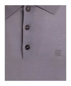 Dsquared2 Knit Polo - Gray