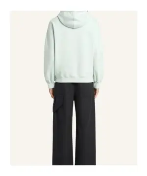 COURREGES Kangaroo Pocket Hoodie - Light Mint Green