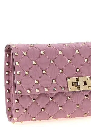 Valentino Garavani Quilted Chain Shoulder Bag - Pink