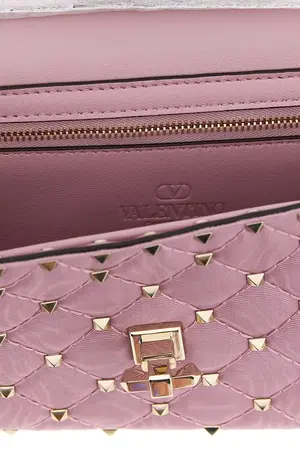 Valentino Garavani Quilted Chain Shoulder Bag - Pink