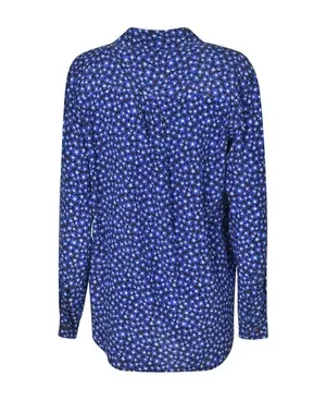 P.a.r.o.s.h Floral Print Long-sleeve Shirt With Bow Detail