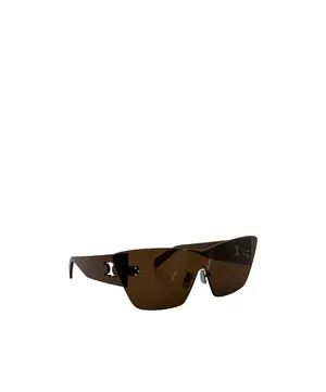 Celine Sundown Shade Sunglasses - Brown