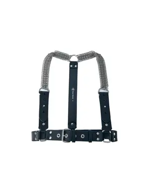 VIVIENNE WESTWOOD Chain Detail Harness Belt - Black