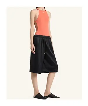 COURREGES Cut-out Swimsuit With Buckle Details - Pink