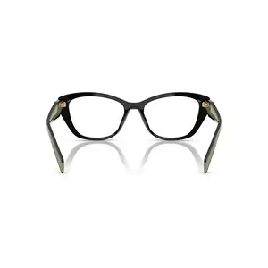 Prada Cat Eye Full Rim Eyeglasses - Black